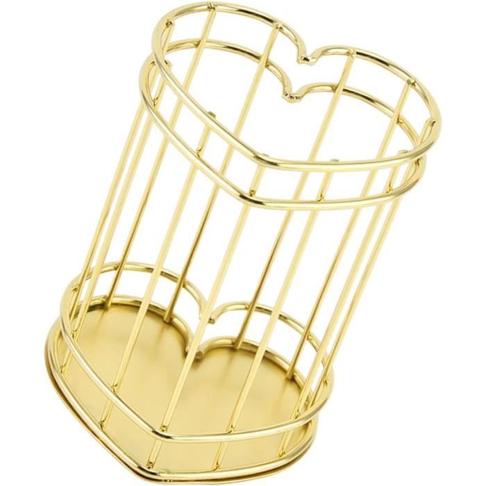 Porte-Stylo Coeur De Fer Conteneurs De Toilette Porte-Stylo De Bureau ...