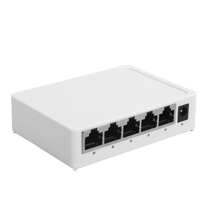 Commutateur réseau Gigabit Ethernet 5 ports, répartiteur Ethernet ...