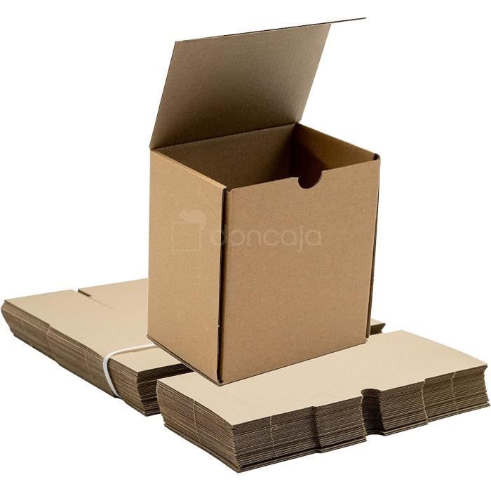 Lot de 25 petits cartons pour expéditions automatiques en papier kraft ...