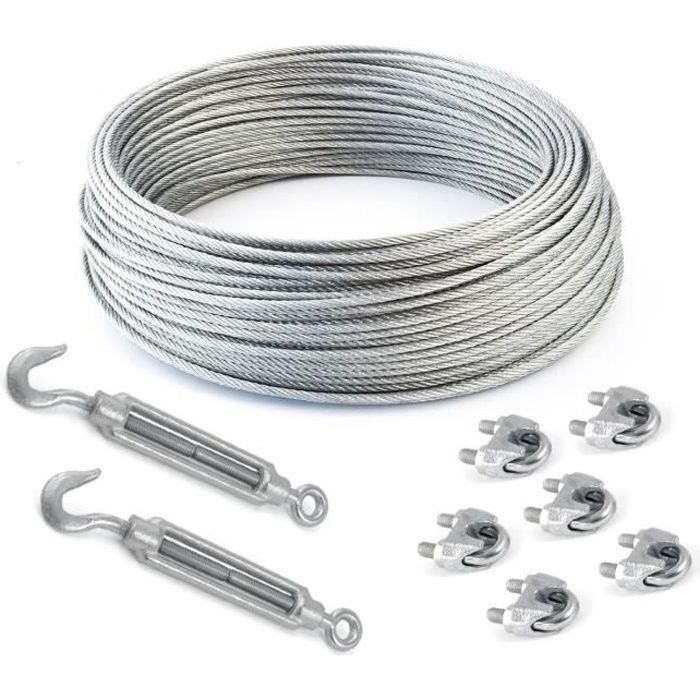 Cable inox 4mm - Achat / Vente pas cher