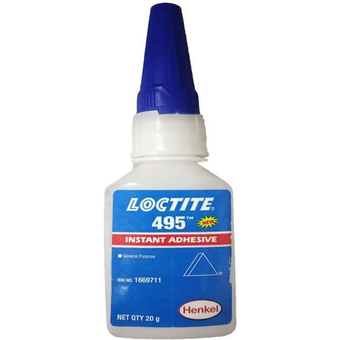 Loctite Super colle 495 – Adhesif Instantane – 20 G – Usage general,95 ...