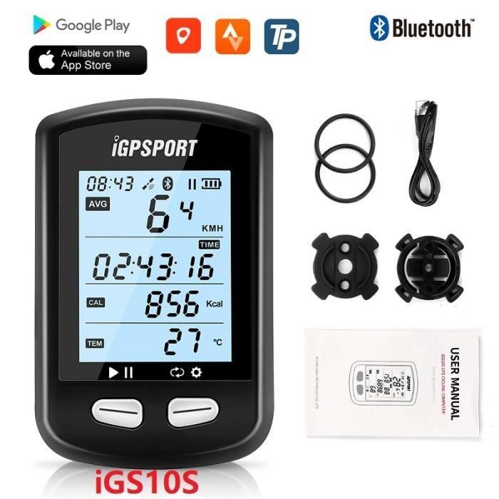 Compteur vélo,Gps pour vélo avec Bluetooth Garmin,compteur de vitesse ...