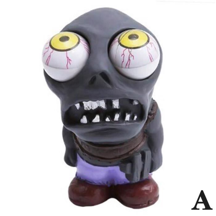 Yeux bondés Antistress géant jaune canard cochon Squishy jouet Zombie ...