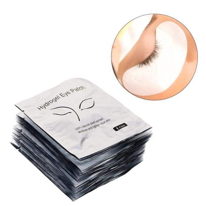 200 paires de coussinets pour les yeux en Gel, Patch de Film hydratant pour les yeux, masque ...