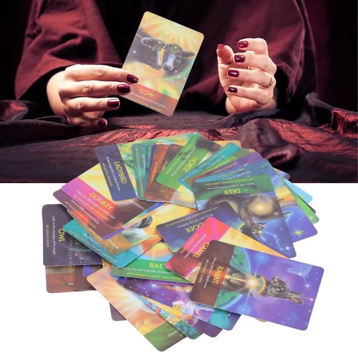FAG® ARCHANGE ANIMAL Tarot anglais, carte de jeu de société158561 - Cdiscount Jeux - Jouets