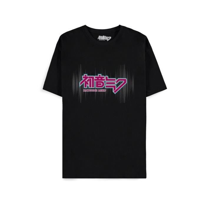 Difuzed - Hatsune Miku - T-Shirt Logo Hatsune Miku - (S) Uni ...