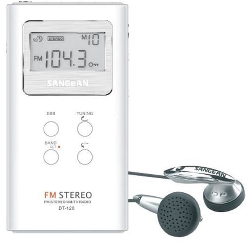 Radio Portable Sangean DT-120 - Numérique - 87,5 - 108 MHz - 520 - 1710 ...