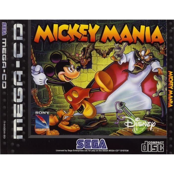 Mickey Mania Mega CD - Cdiscount Jeux vidéo