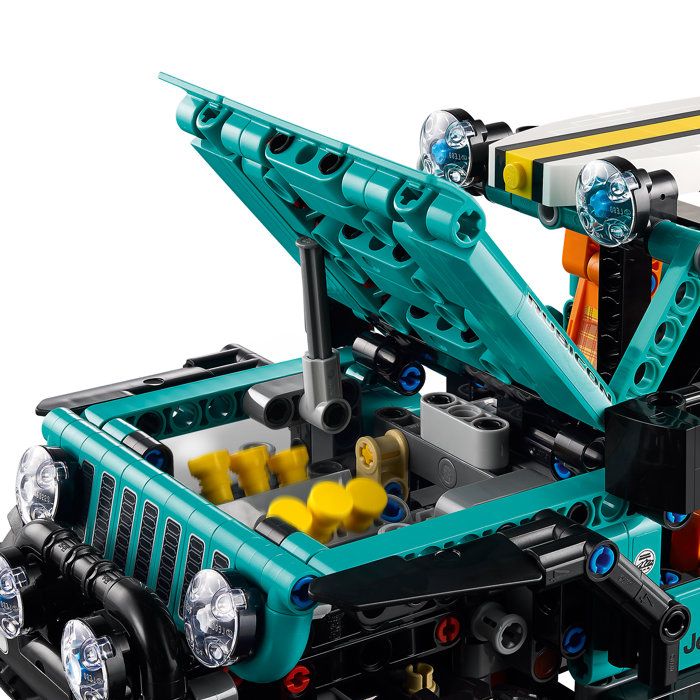 LEGO Technic 42227 SUV Jeep Wrangler Rubicon - Jouet de Construction ...