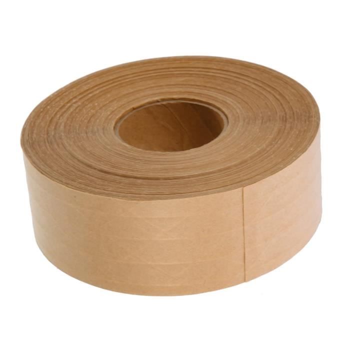 De 3 Rouleaux Ruban De Papier Kraft Ruban Adh sif Brun Cassettes Ruban