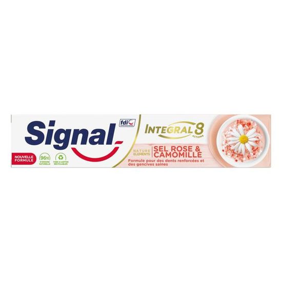 Dentifrice Sel Rose & Camomille Signal 75 ml - Cdiscount Au quotidien