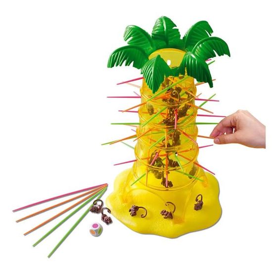 Jeu de Société - Mattel Games - Tumblin Monkeys - Pour Enfants - 5 Ans ...