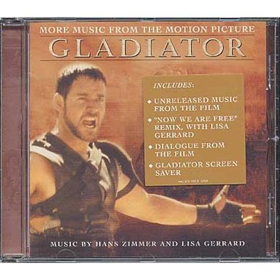 CD - Gladiator : more music from the Motion Picture - Hans Zimmer ...