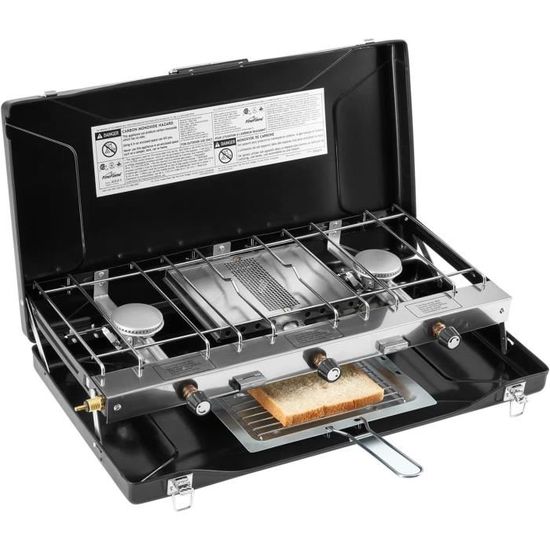 Réchaud au propane 3 brûleurs 20 400 BTU réchaud à gaz portable avec ...