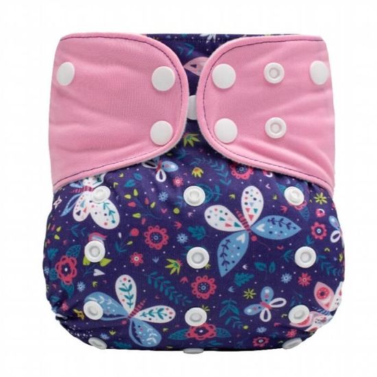 CRAZE [Sigzagor] Couche lavable à poche pour bébé Couche réutilisable ...