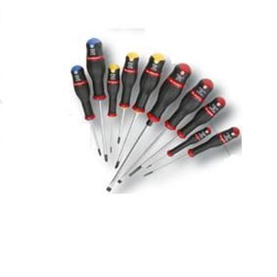 Jeu de 10 tournevis Protwist - FACOM - Plat - Coffret de tournevis composé de 8 tournevis ...