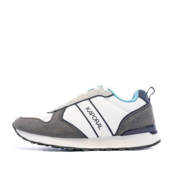 KAPORAL - Baskets - blanche et grise - Blanc - 40 - Chaussures Blanc ...