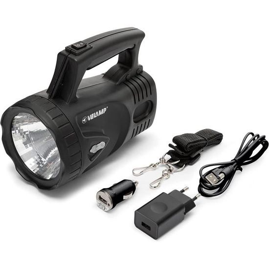 Velamp IR554LED Lampe Torche Portable Rechargeable LED 3W141 ...