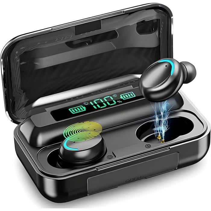 Ecouteurs Bluetooth sans Fil, Waterproof, réduction de Bruit, Casque ...