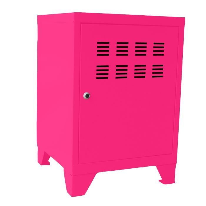 Casier rangement Habitat métal Casier Rangement 1 porte métal - Coloris ...