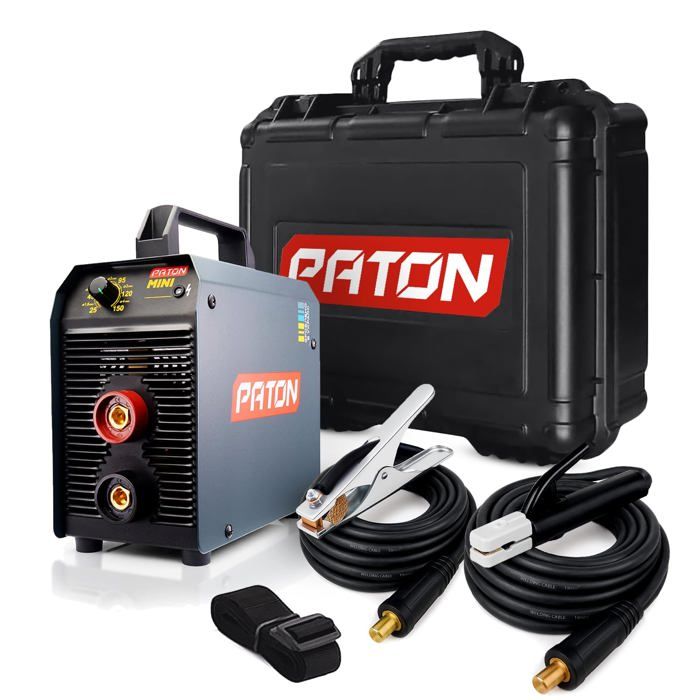 PATON Poste à Souder MMA Mini-150 Inverter 3-en-1 Machine de soudage ...