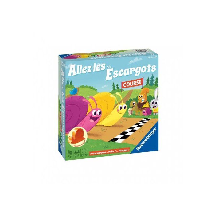 Allez les escargots - Plateau parcours, course - Animaux en bois, Des ...