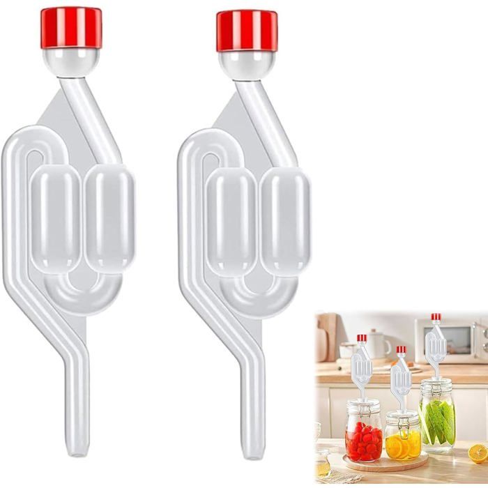 Bouchon Tubes Fermentation,Bonde de Fermentation Plus,Barboteur ...