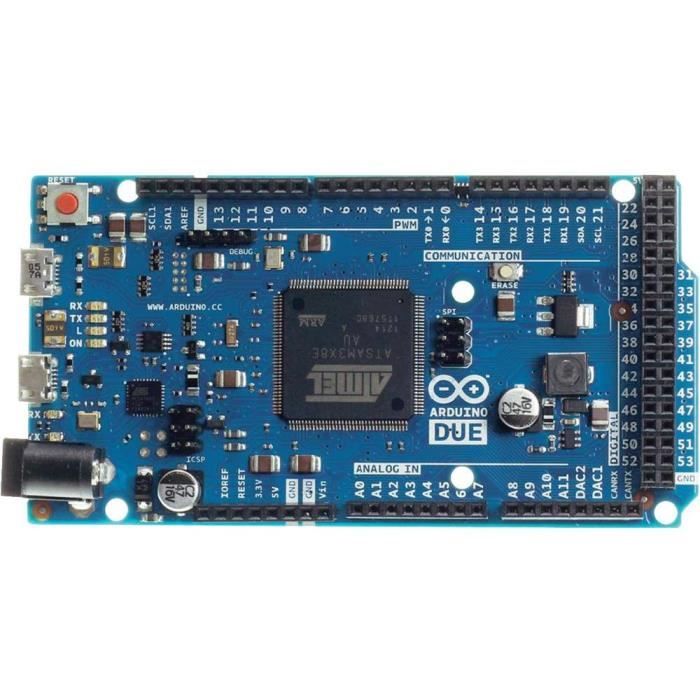 Carte Due (AT91SAM3X8E) Arduino A000062 - Cdiscount Bricolage