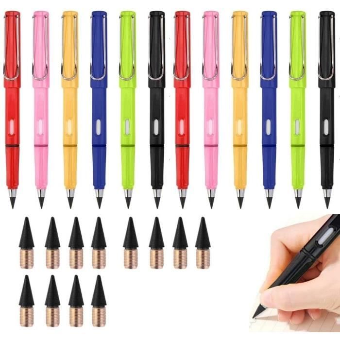 24 2b Stylo Plume Pour Enfants|crayon D'école|crayon D'écriture Pour ...