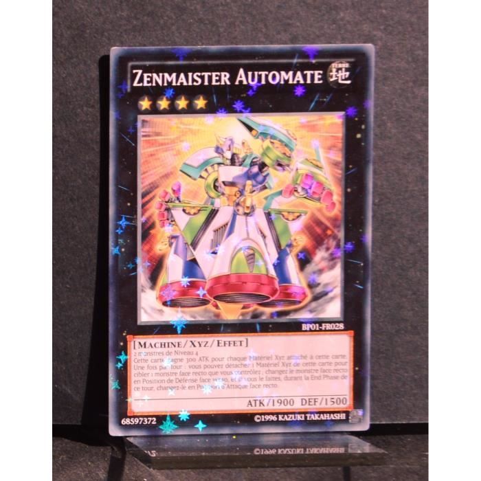 Carte YU-GI-OH BP01-FR028-ST Zenmaister Automate NEUF FR - Cdiscount Jeux - Jouets