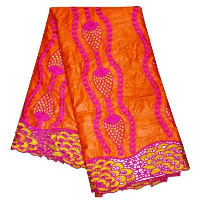 Tissu,Tissu africain en dentelle Bazin Riche Getzne 100% coton, cire de ...