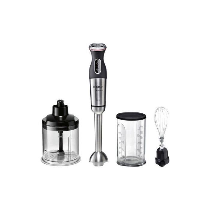 Mixeur Manuel Multifonction avec Accessoires BOSCH MSM89160 1000W Acier ...