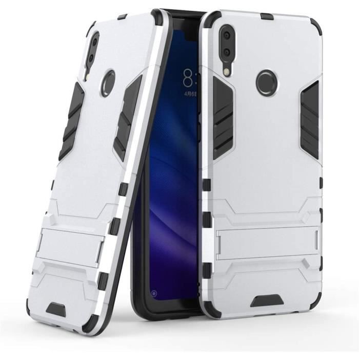 Coque Huawei Y9 2019 (6,5 Pouces) 2 en 1 Double Couches étui Antichocs ...