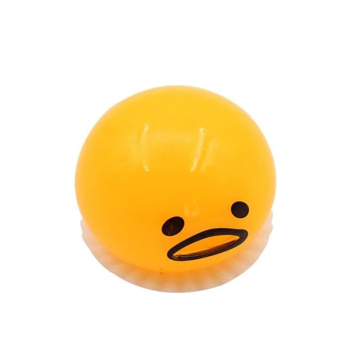 Puking egg yolk stress ball Squishy With Yellow Goop Relieve Stress Toy ...