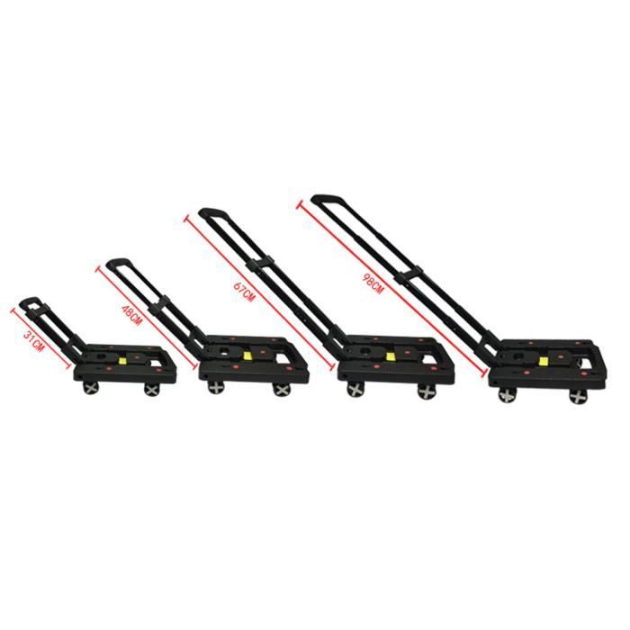 Chariot pliable - EJ.LIFE - Mini Portable - 100kg - Antidérapant ...