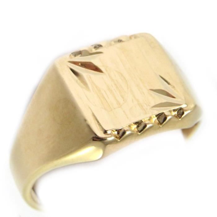 Chevalière - LES TRESORS DE LILY - Charles - Plaqué Or ...