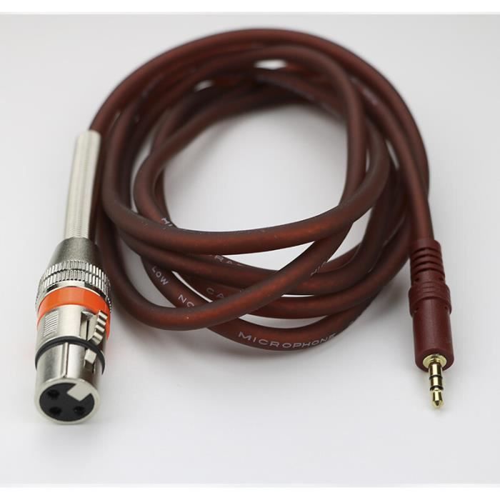 Microphone,Câble de canon à condensateur BM 800 XLR mâle vers XLR ...