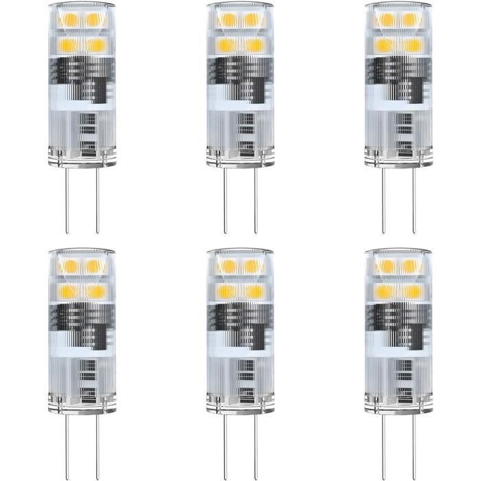 G4 Led Ampoule 1.5W 150Lm, Ac-Dc 12V Ampoules D'Éclairage Équivalent À ...
