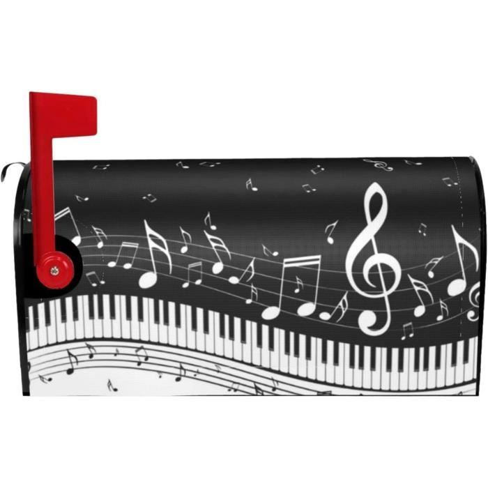Housse Magnétique Pour Boîte Aux Lettres En Forme De Note De Musique ...