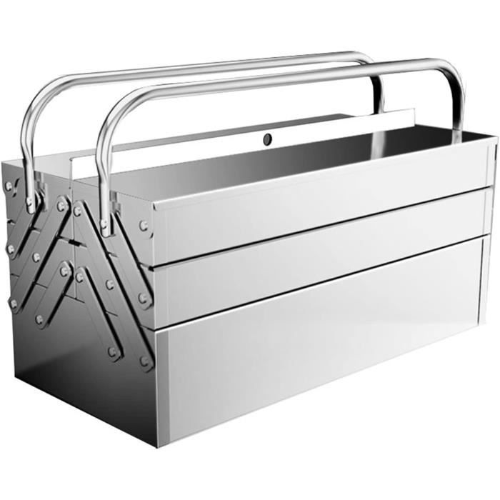 Caisse À Outils Boîte À Outils Portable À 3 Niveaux, Organisateur De ...