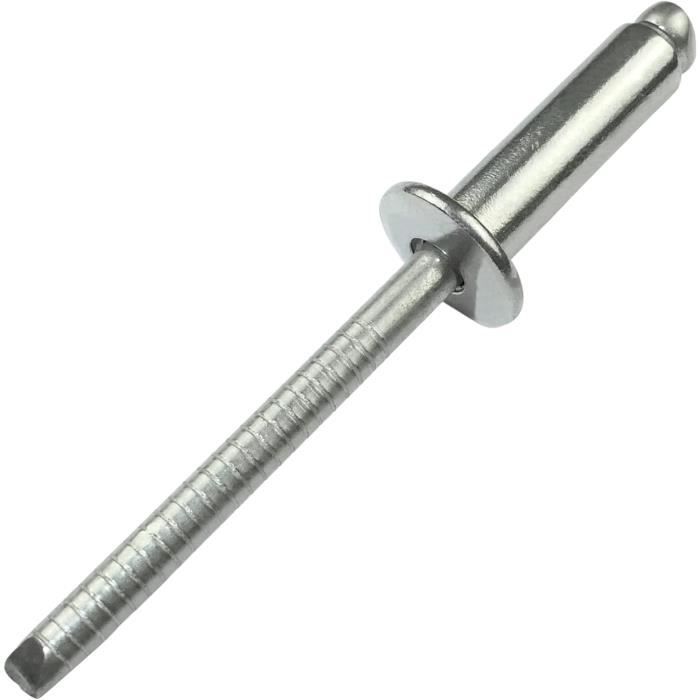 C59088 - Lot De 50 Rivets Aveugles Standard Ø5X16Mm À Tête Plate En ...