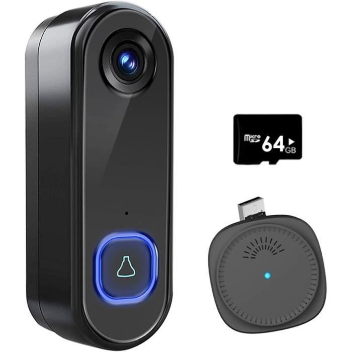 Tuya \ Sonnette Vidéo Wifi Sans Fil For L'Extérieur, Caméra ...