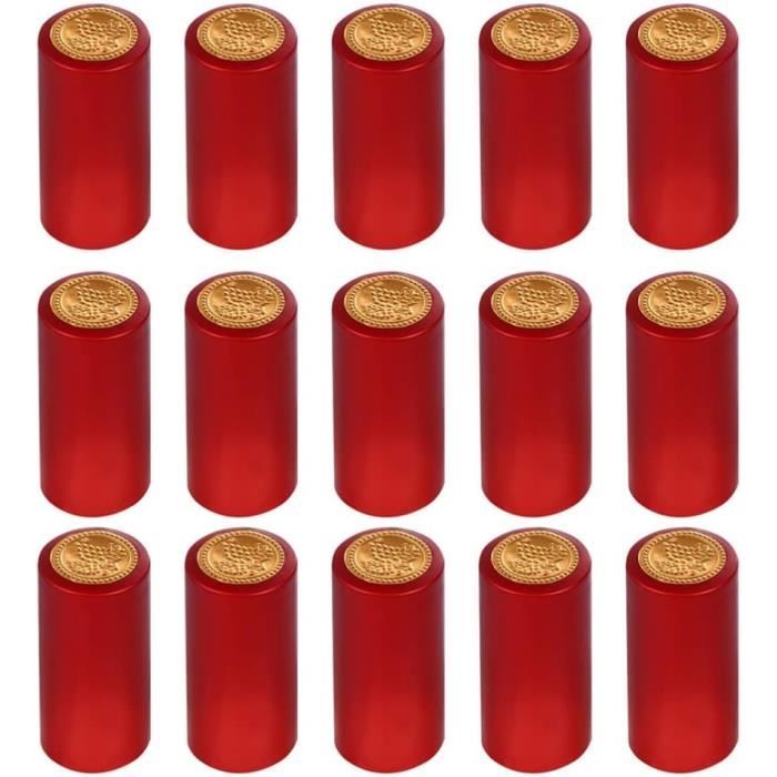 50 Pièces Capsules Thermorétractables En Pvc Pour Vin Capsules ...
