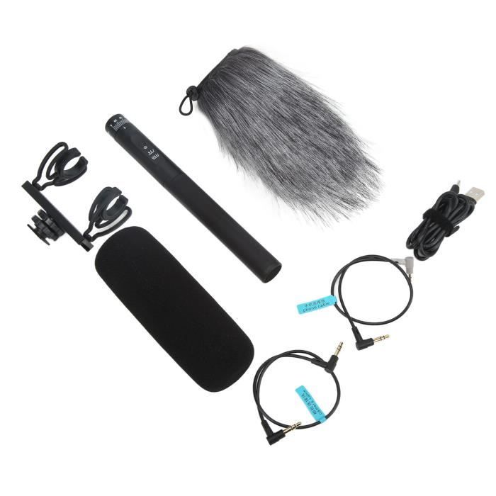 Zerone Micro cardioïde ZGCINE ZG‑G20 Micro d'enregistrement avec ...