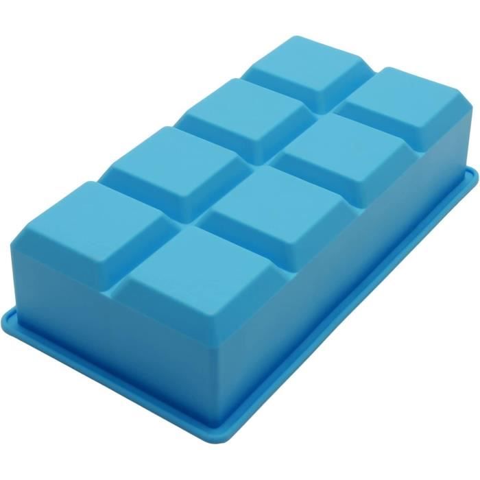 Igadgitz Home U6796-KIT Bac à Glaçons en Silicone Alimentaire 8 Cubes ... Igadgitz Home U6796-KIT Bac à Glaçons en Silicone Alimentaire 8 Cubes ...