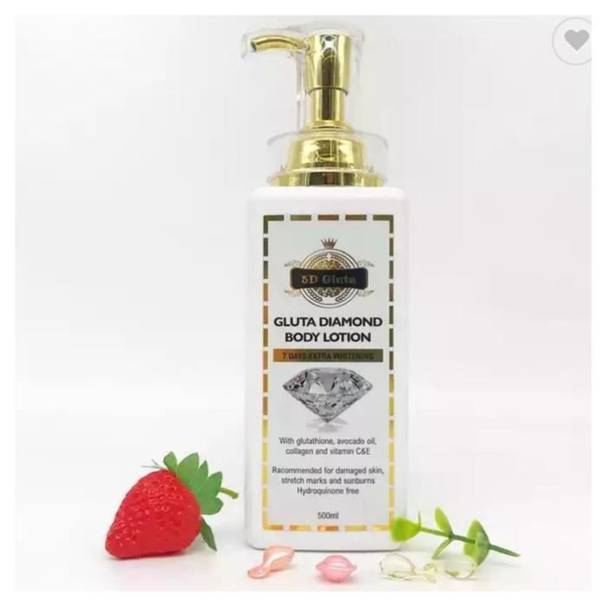5D GLUTA DIAMOND LOTION ÉCLAIRCISSANTE ULTRA RÉPARATRICE - Cdiscount Au ...