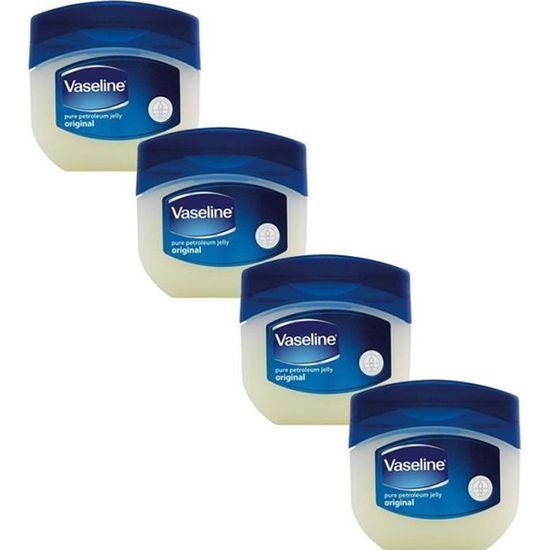 Lot de 4 pots de Vaseline 100 gr Original - Cdiscount Au quotidien