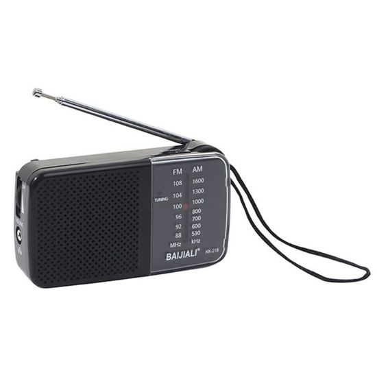 Mini récepteur radio FM avec antenne télescopique,radio ...