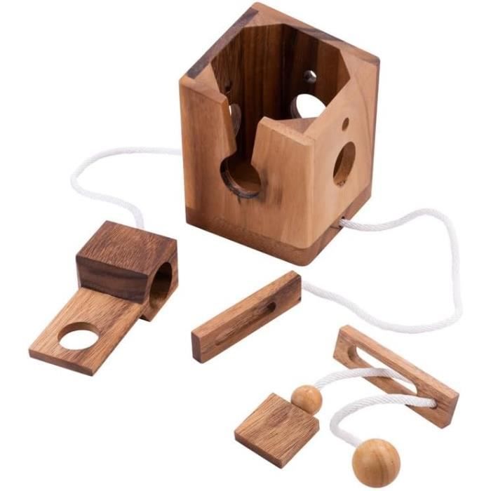 350160 Libérez la Bouteille Casse-tête en Bois Niveau Difficile pour ...
