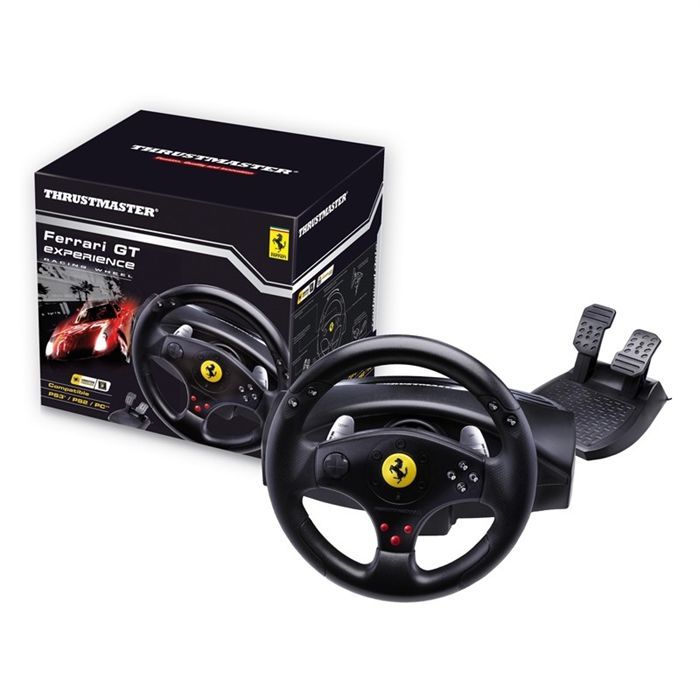 Volant de Course Ferrari GT Experience PS3-PC - Cdiscount Informatique